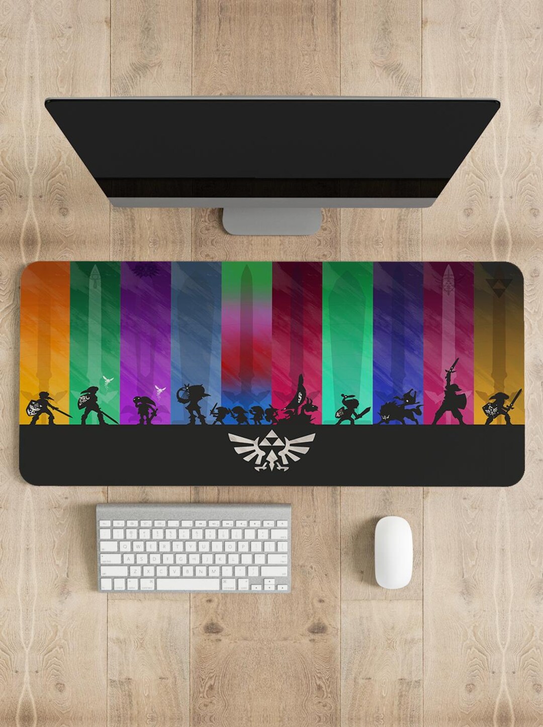 The Legend of Zelda Mouse Pad | Different Sizes Personalized Printing ...