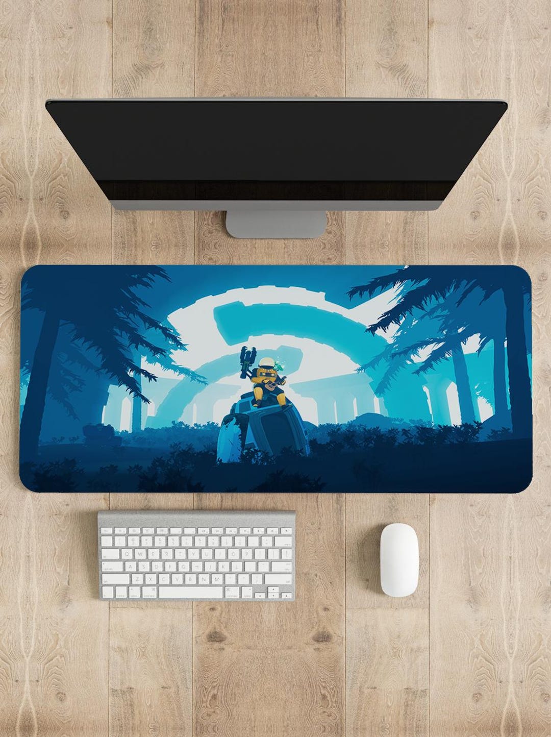 Risk of Rain Mouse Pad: Vibrant Gaming Desk Mat - Etsy