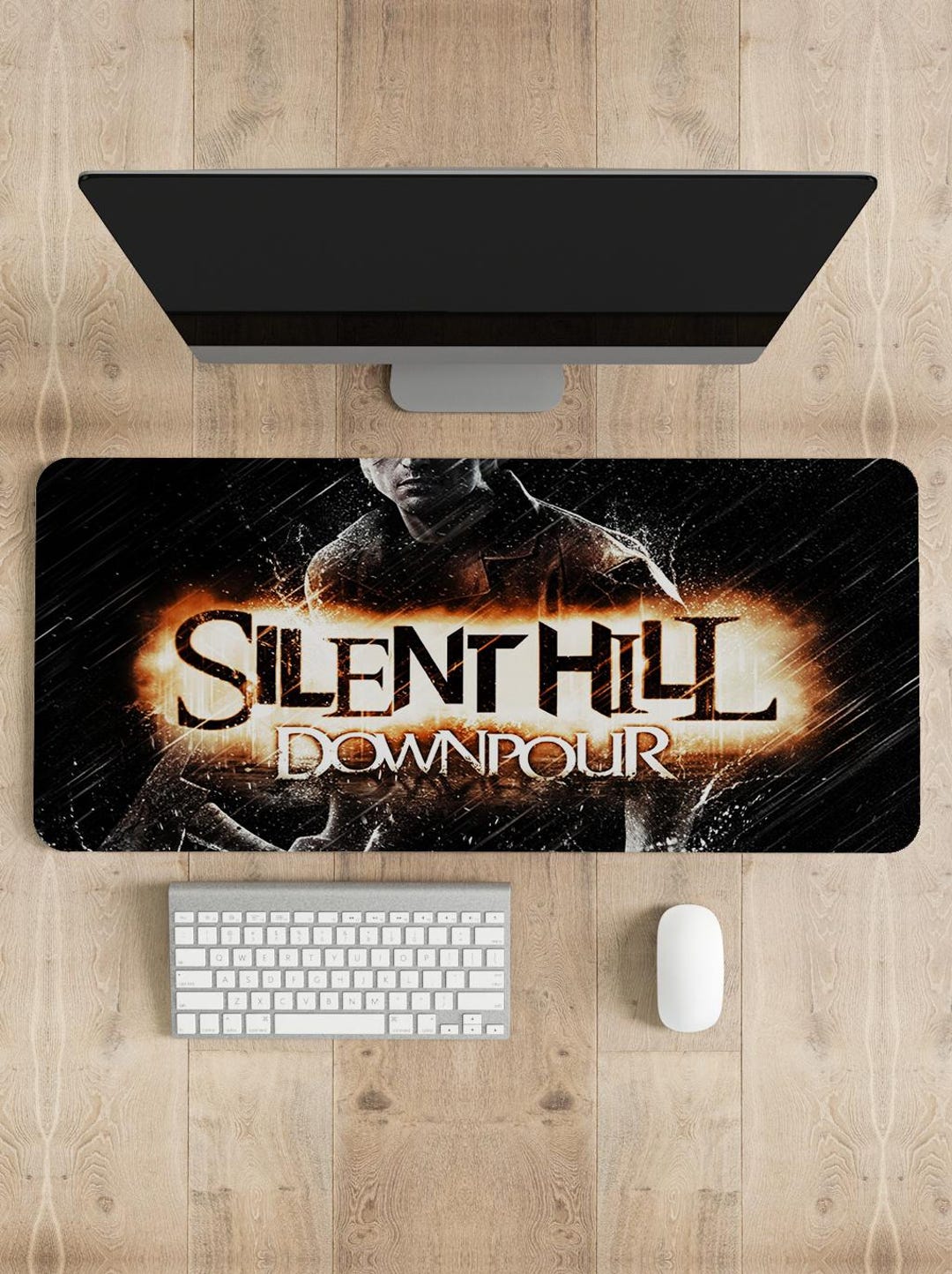 Silent Hill Gaming Mouse Pad: Stitched Edges, Vibrant Print - Etsy
