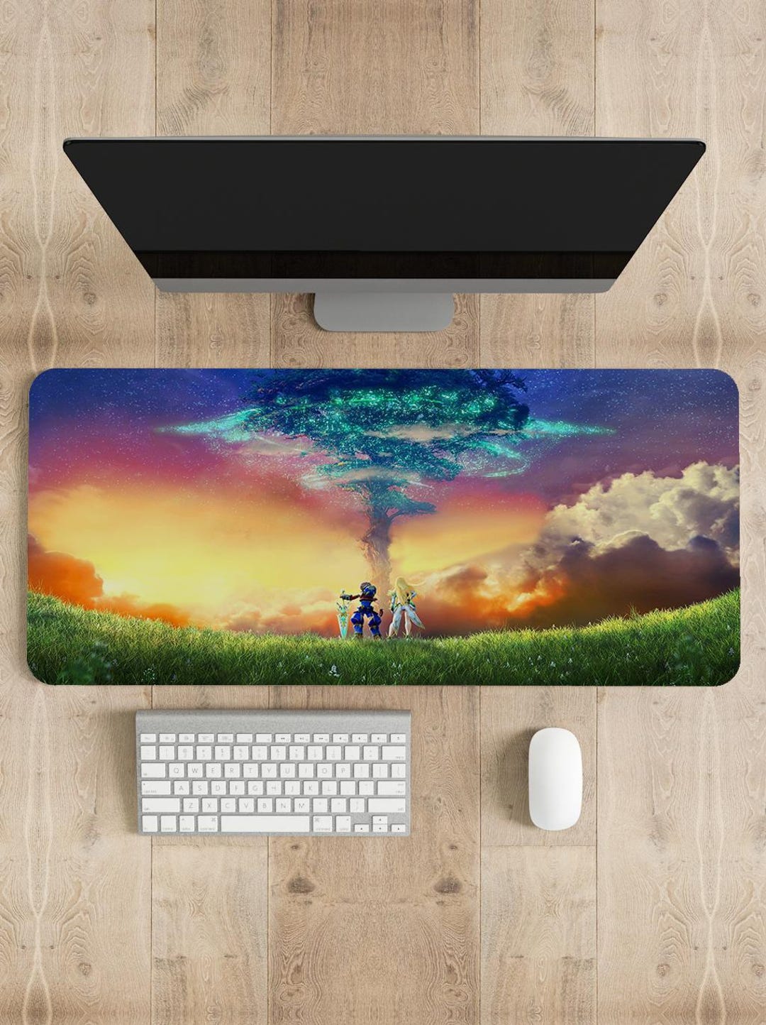 Xenoblade Chronicles Gaming Mouse Pad: Personalized Anime Desk Mat - Etsy