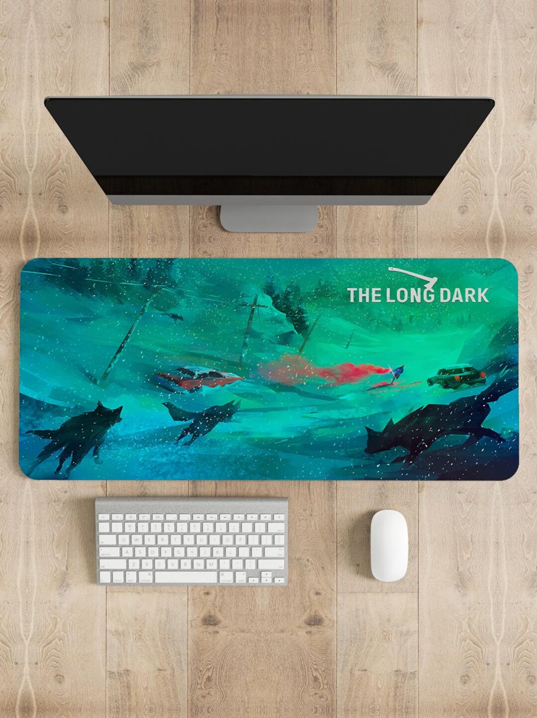 The Long Dark Mouse Pad: Stitched Edge Gaming Desk Mat - Etsy