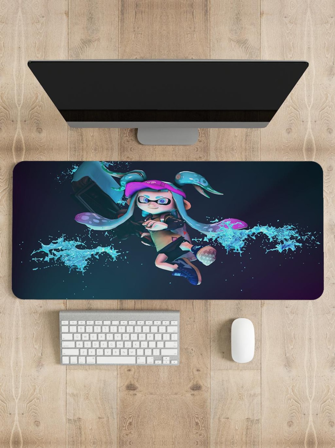 Splatoon Mouse Pad | Different Sizes Personalized Printing | Gaming ...