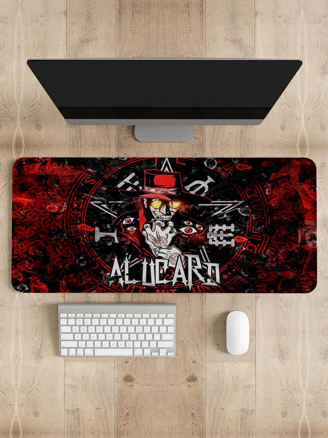 Hellsing Mouse Pad | Different Sizes Personalized Printing | Gaming ...