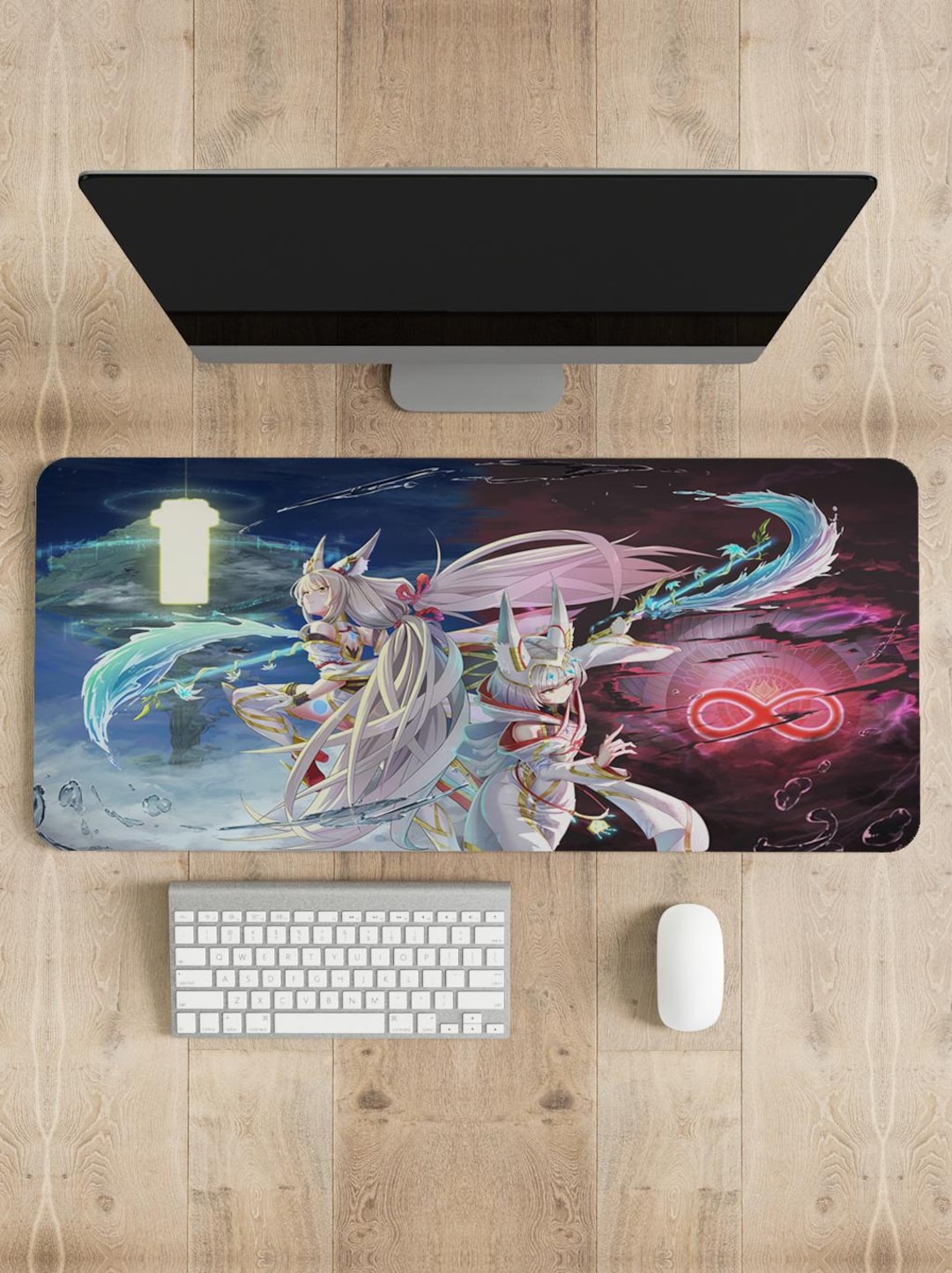Xenoblade Chronicles Mouse Pad: Vibrant Anime Gaming Desk Mat - Etsy