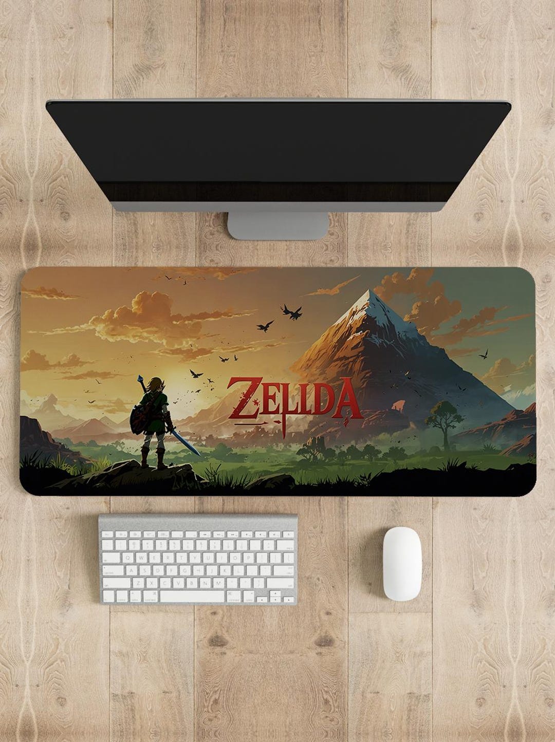 Legend of Zelda Mouse Pad: Vibrant Gaming Desk Mat - Etsy