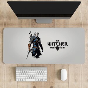 The Witcher 3 Wild Hunt Mouse Pad | Different Sizes Personalized Printing | Gaming Mouse Pad ...