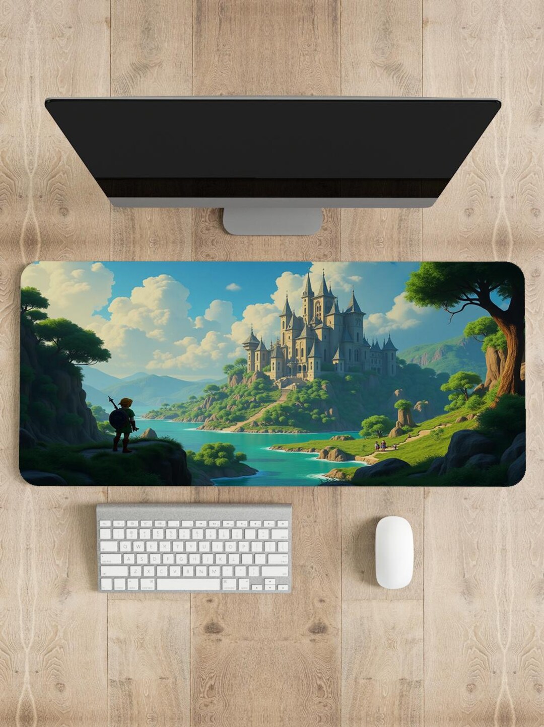 The Legend of Zelda Mouse Pad | Different Sizes Personalized Printing ...