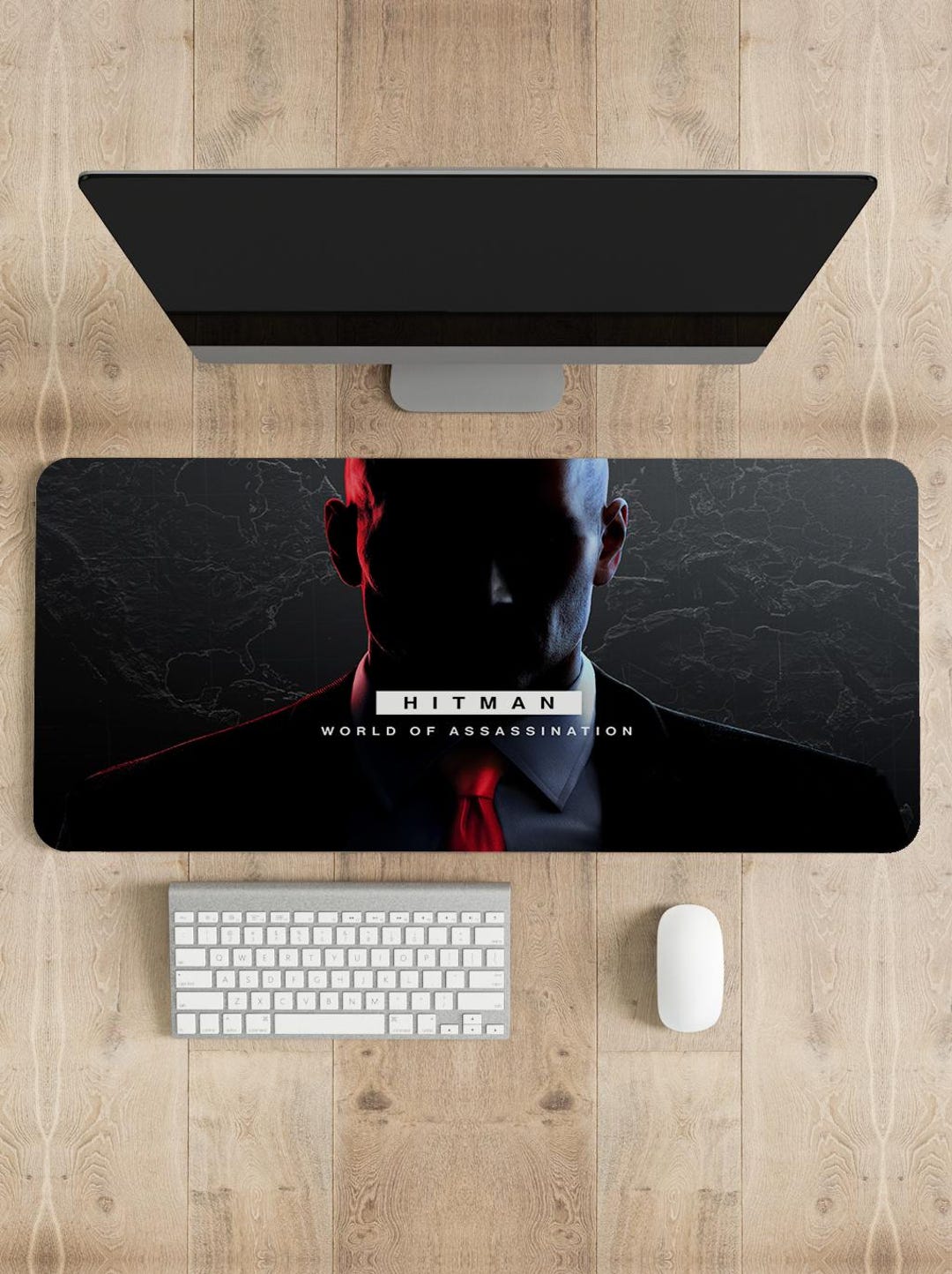 Hitman Mouse Pad | Different Sizes Personalized Printing | Gaming Mouse ...