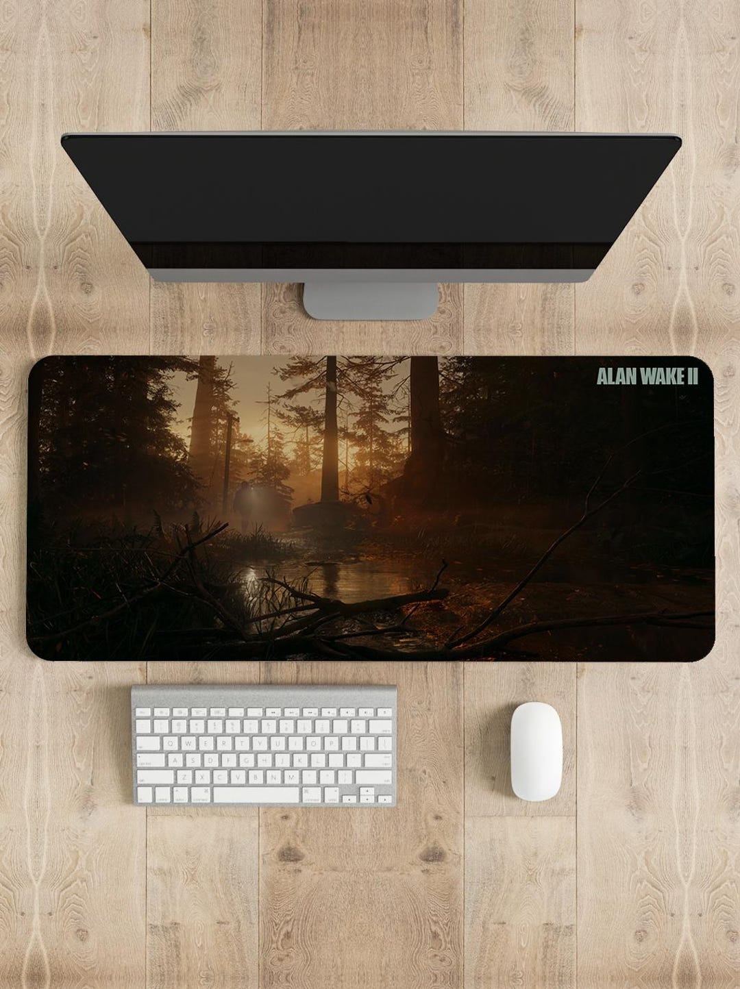 Alan Wake Mouse Pad: Personalized Gaming Desk Mat - Etsy