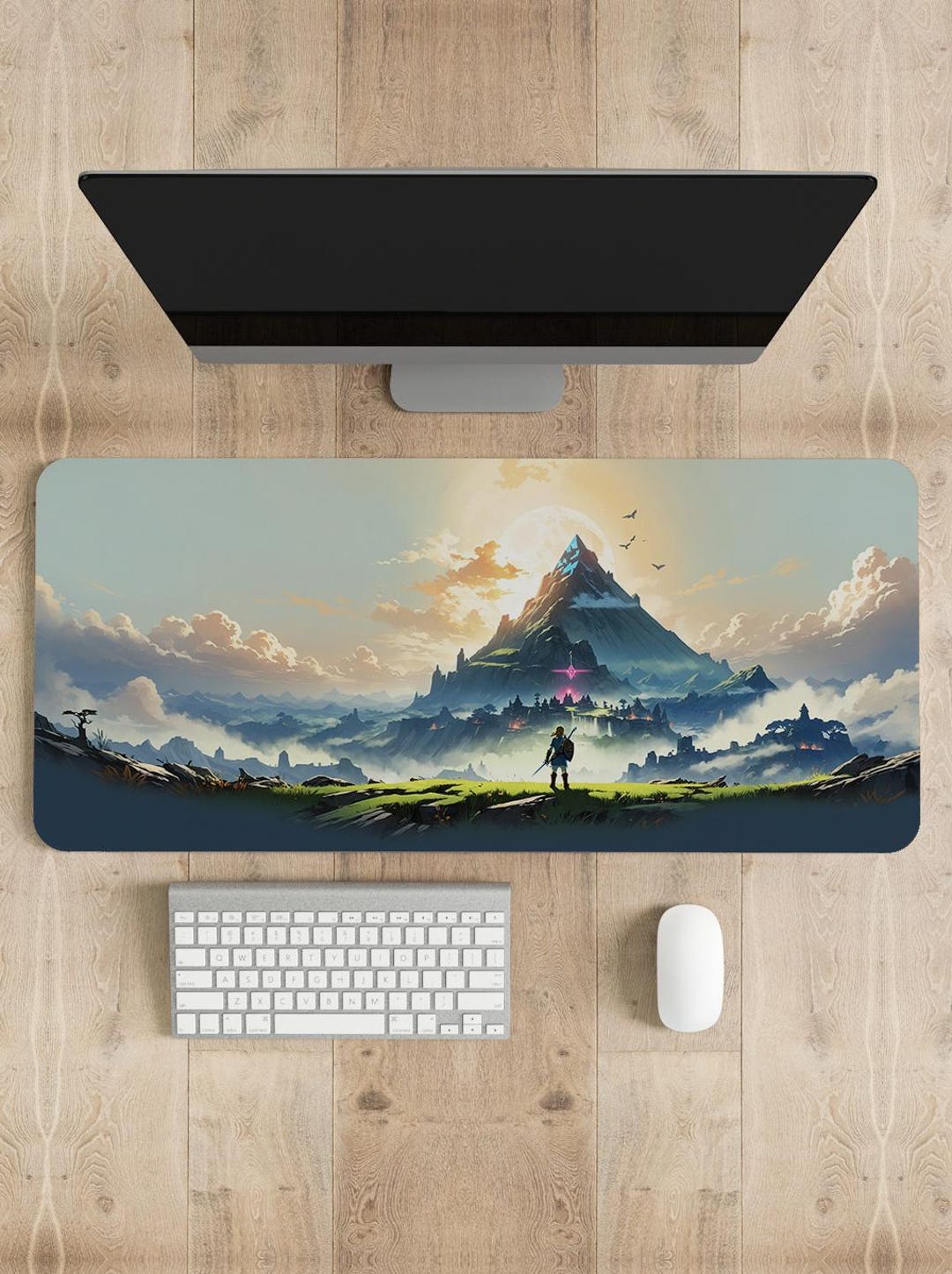 The Legend of Zelda Mouse Pad | Different Sizes Personalized Printing ...