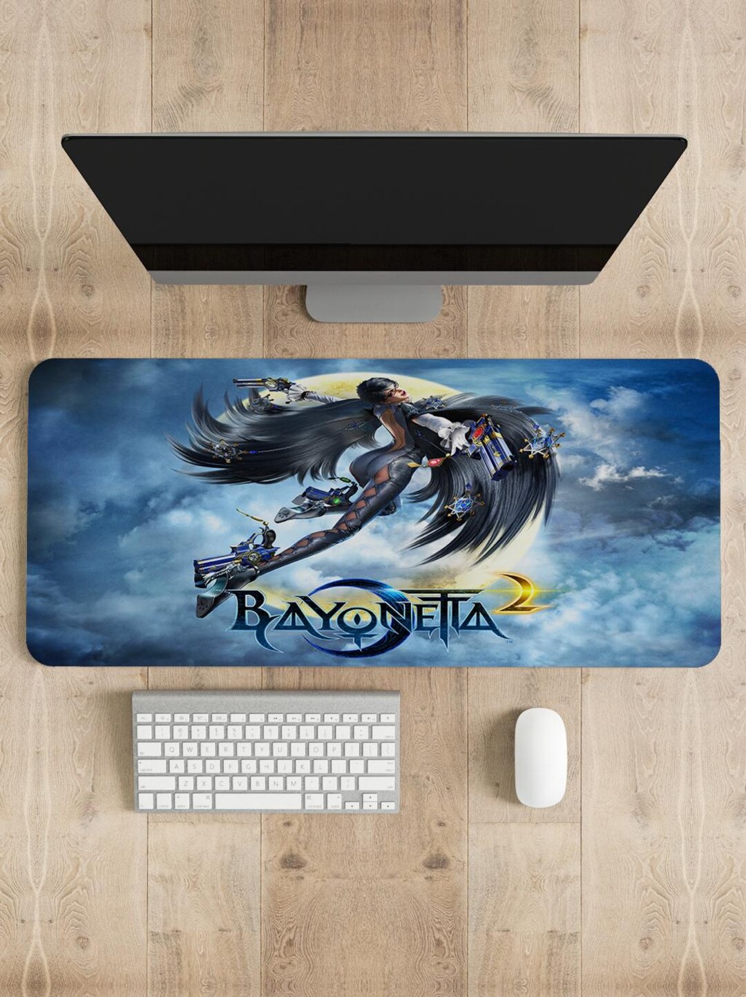 Bayonetta Mouse Pad | Different Sizes Personalized Printing | Gaming ...