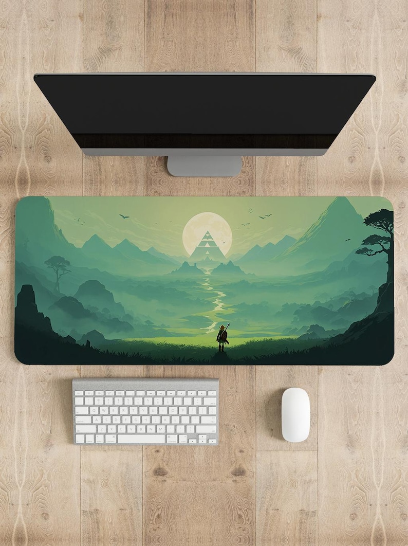 The Legend of Zelda Mouse Pad: Personalized Gaming Desk Mat - Etsy