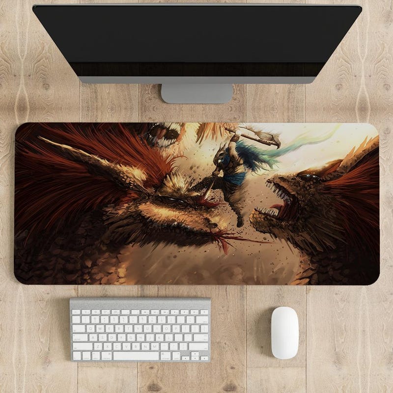 Mousepad Monster Hunter - Etsy