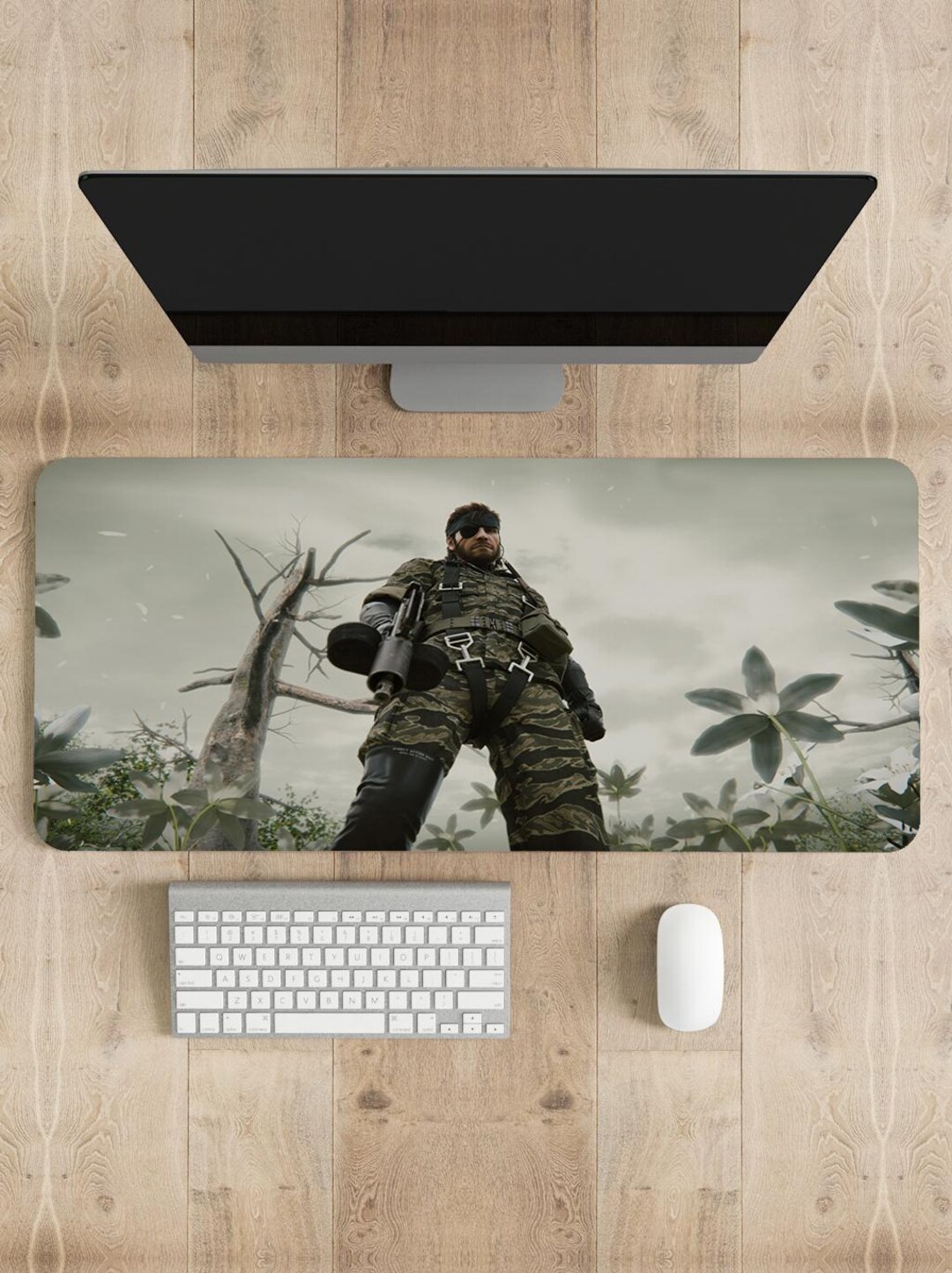 Metal Gear Solid Mouse Pad | Different Sizes Personalized Printing ...