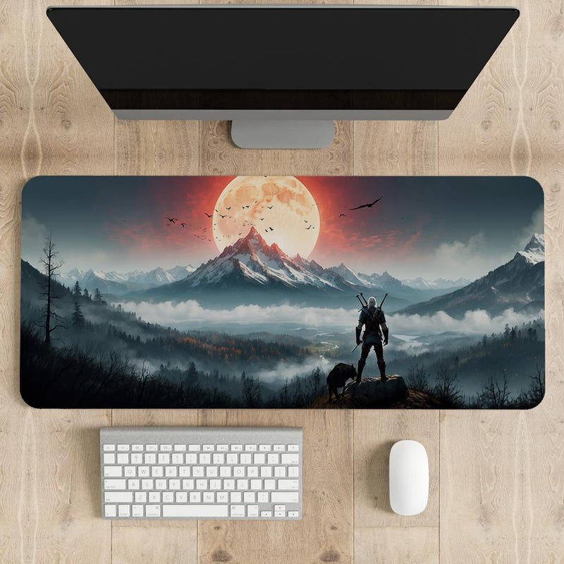 Mouse Pads Gamers Witcher - Etsy