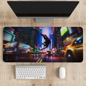 Spider-man: Into the Spider-verse Mouse Pad - Personalized Gaming Desk ...