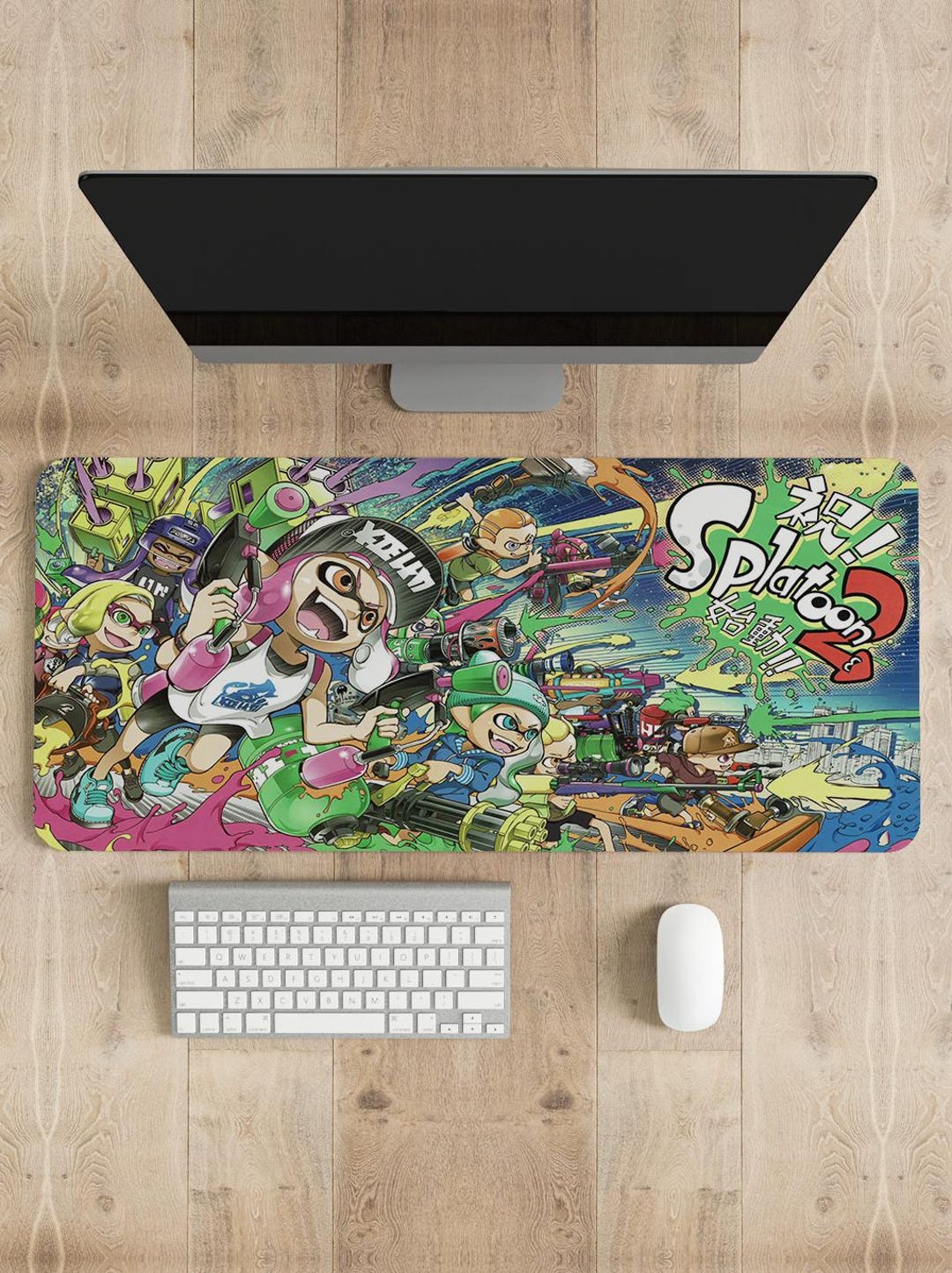 Splatoon Mouse Pad | Different Sizes Personalized Printing | Gaming ...
