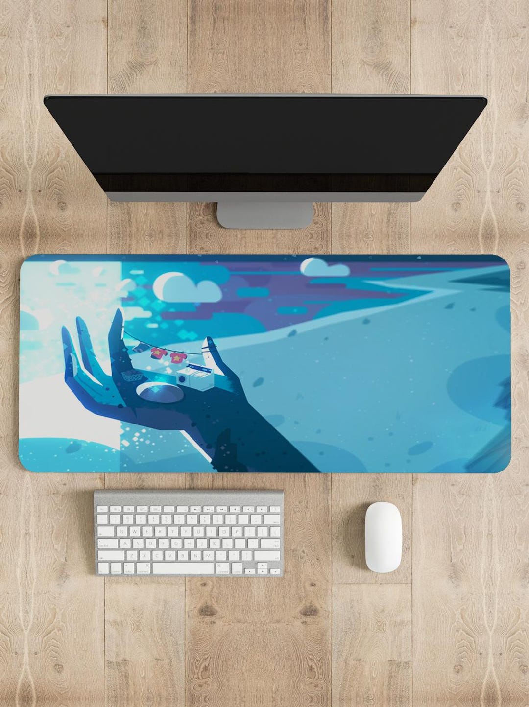 Steven Universe Gaming Mouse Pad: Personalized Anime Desk Mat - Etsy