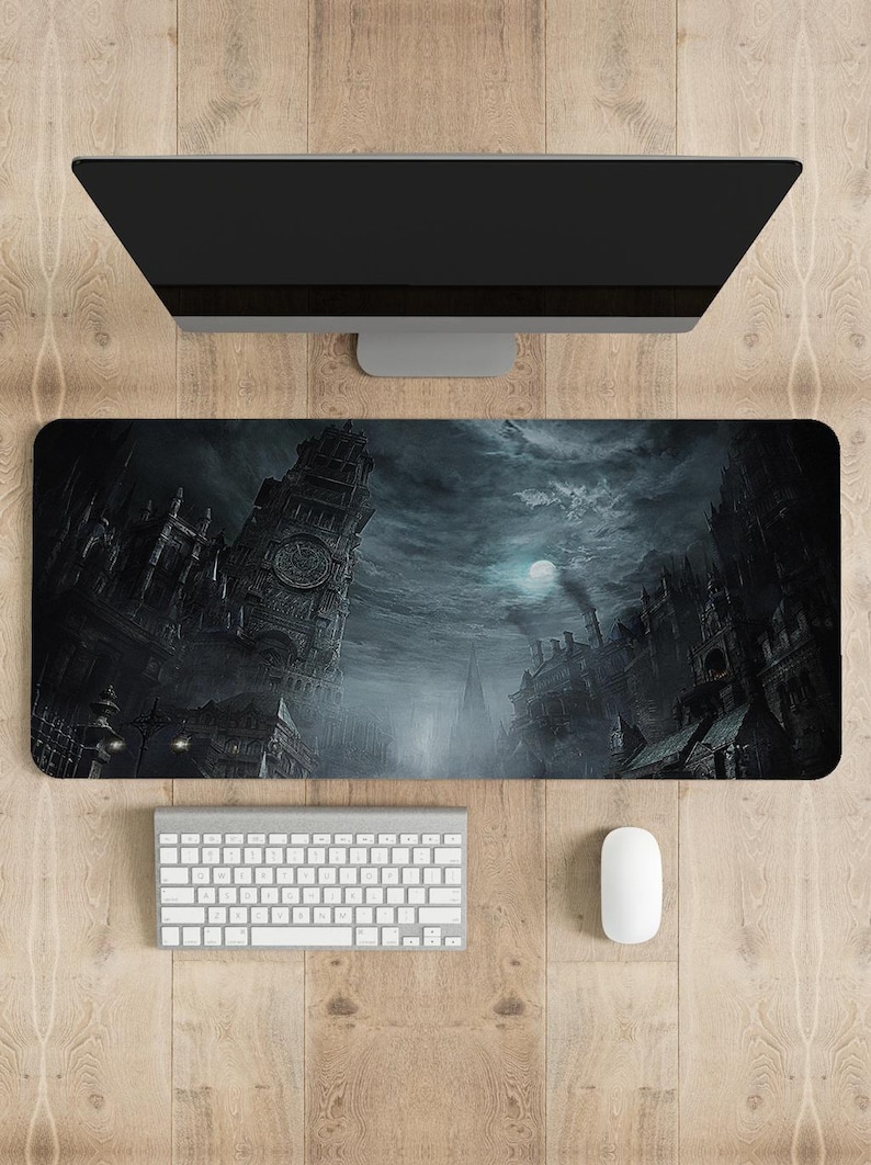 Bloodborne Gaming Mouse Pad: Personalized Anime Desk Mat - Etsy