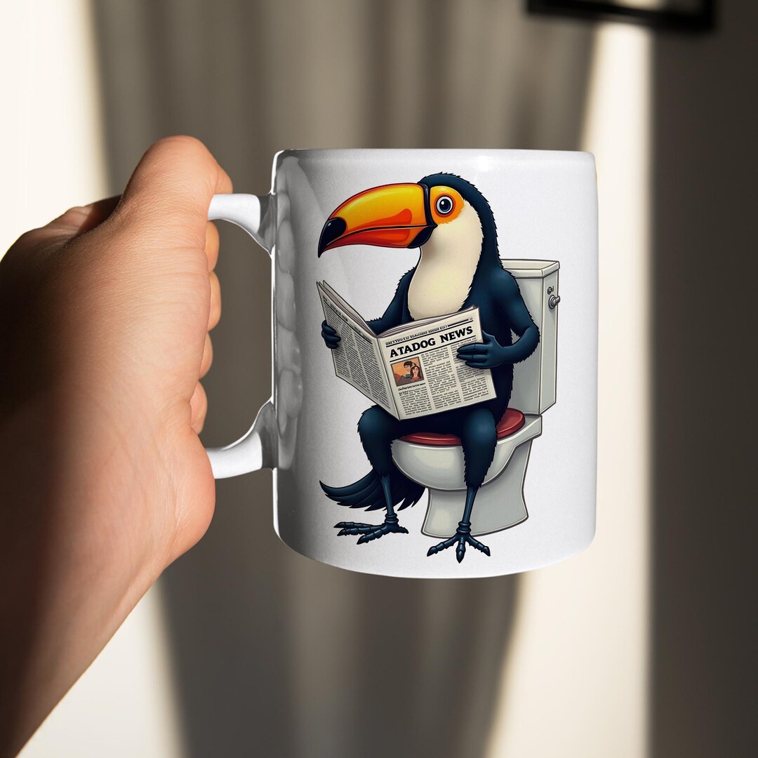 Toucan Coffee Mugs, Tropical Toucan Mugs, Funny Toucan Tea Cup ...