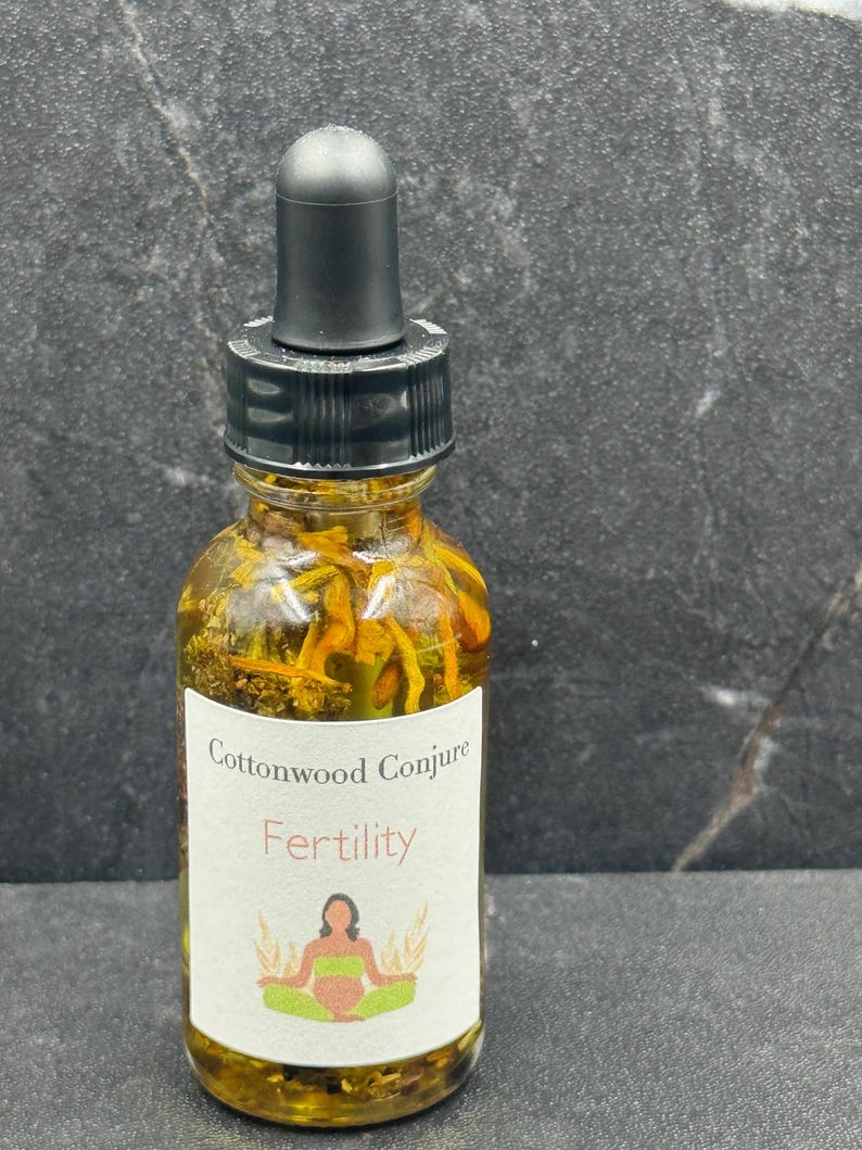 Fertility Ritual Oil: Womb Blessing, Conception & Creative Growth - Etsy