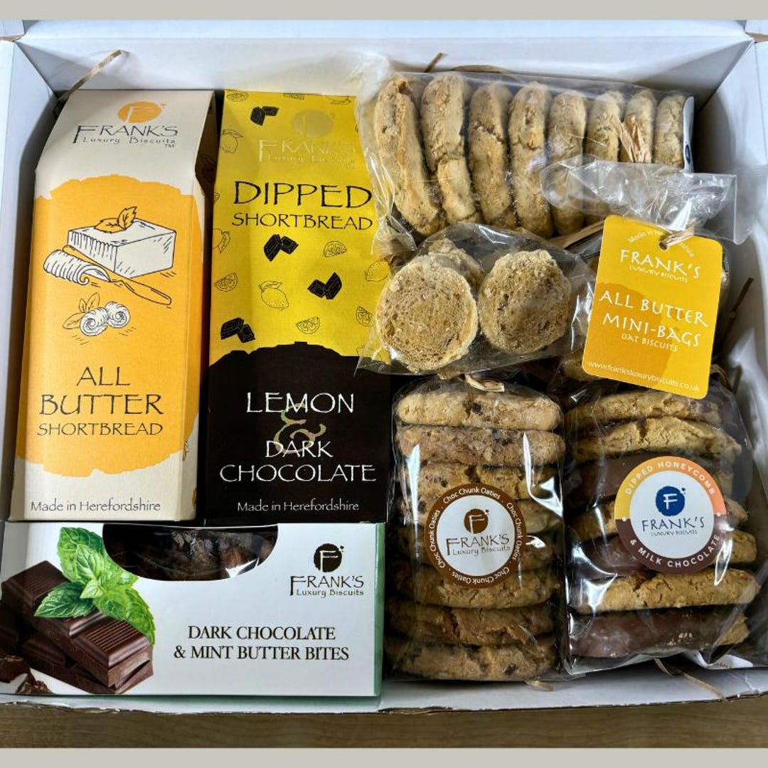 Personalised Luxury Biscuit Hamper – Frank's Perfect Gift & Snack ...