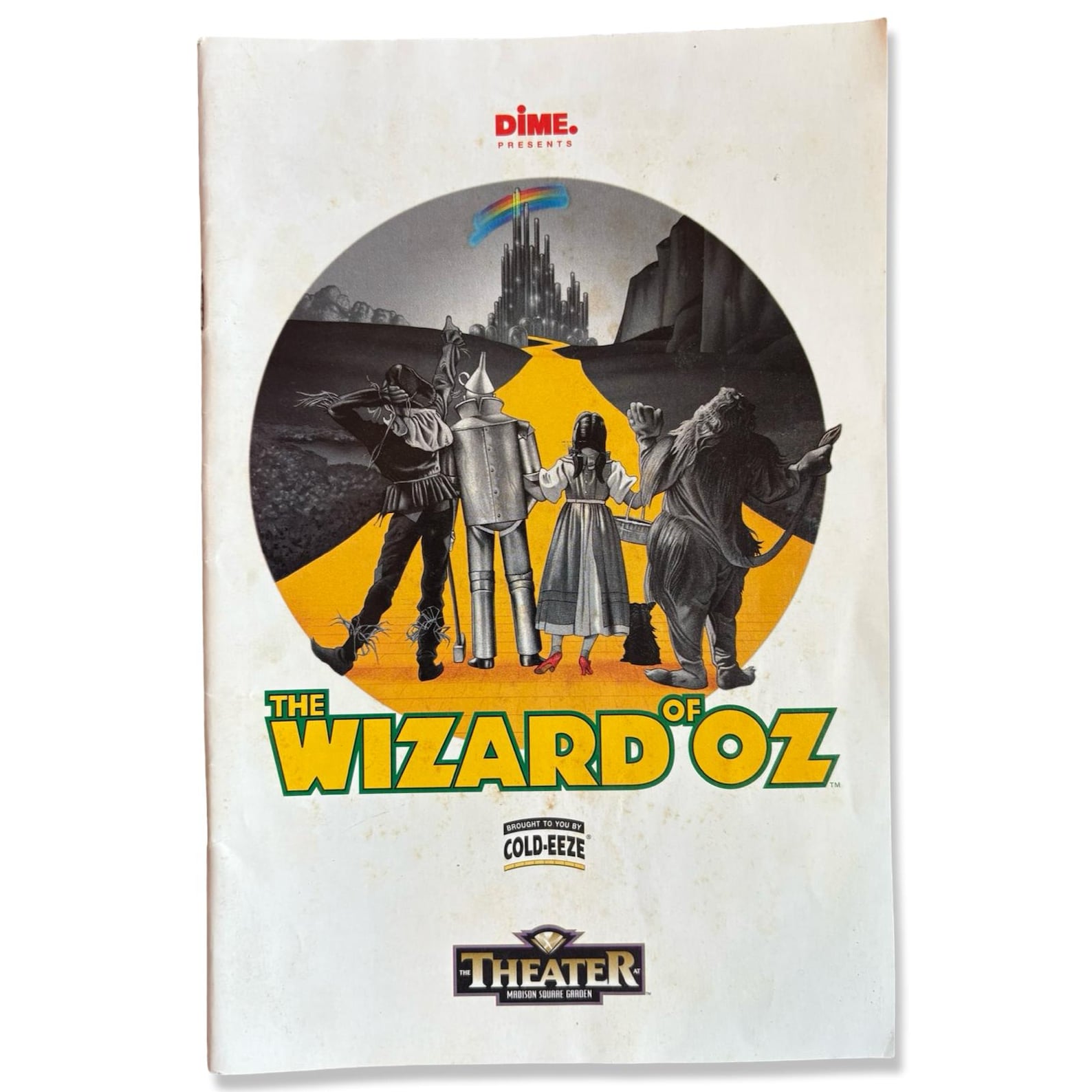 The Wizard of Oz Madison Square Garden Stage Program Eartha Kitt 1998 ...