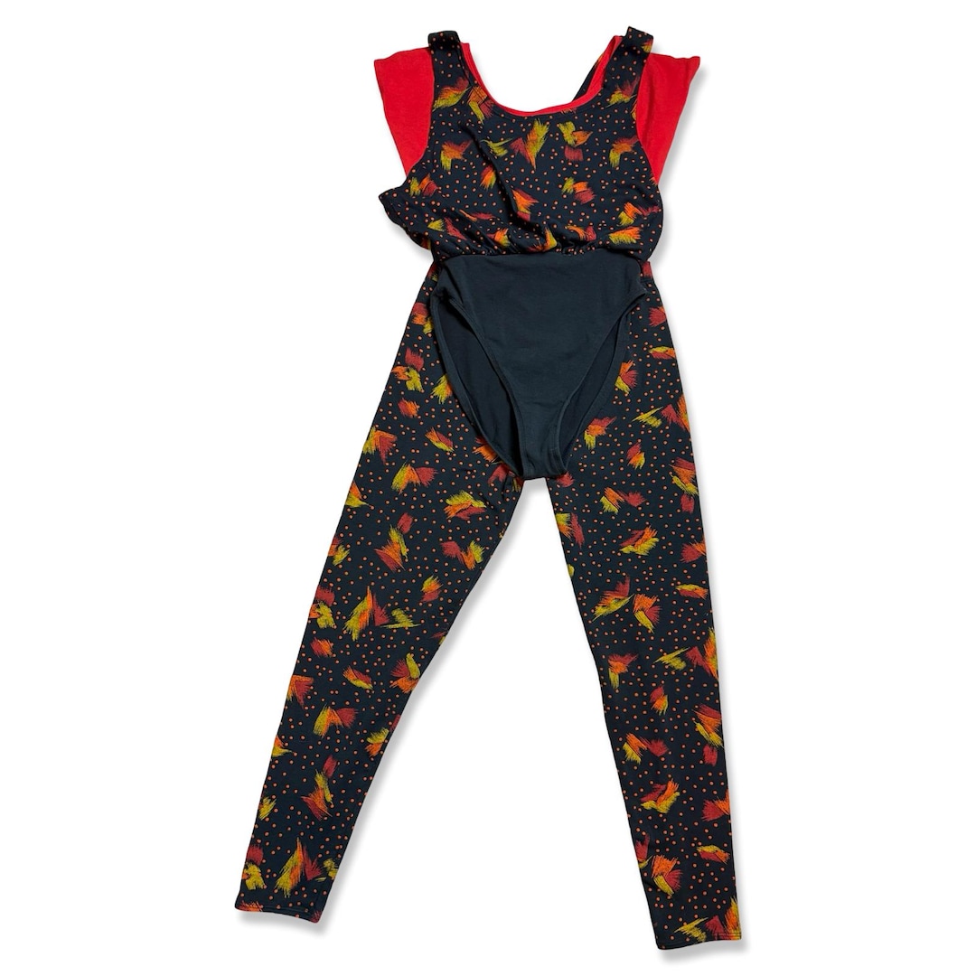 VINTAGE 80s the Body Co. Aerobic Jazzercise Workout Leggings and ...