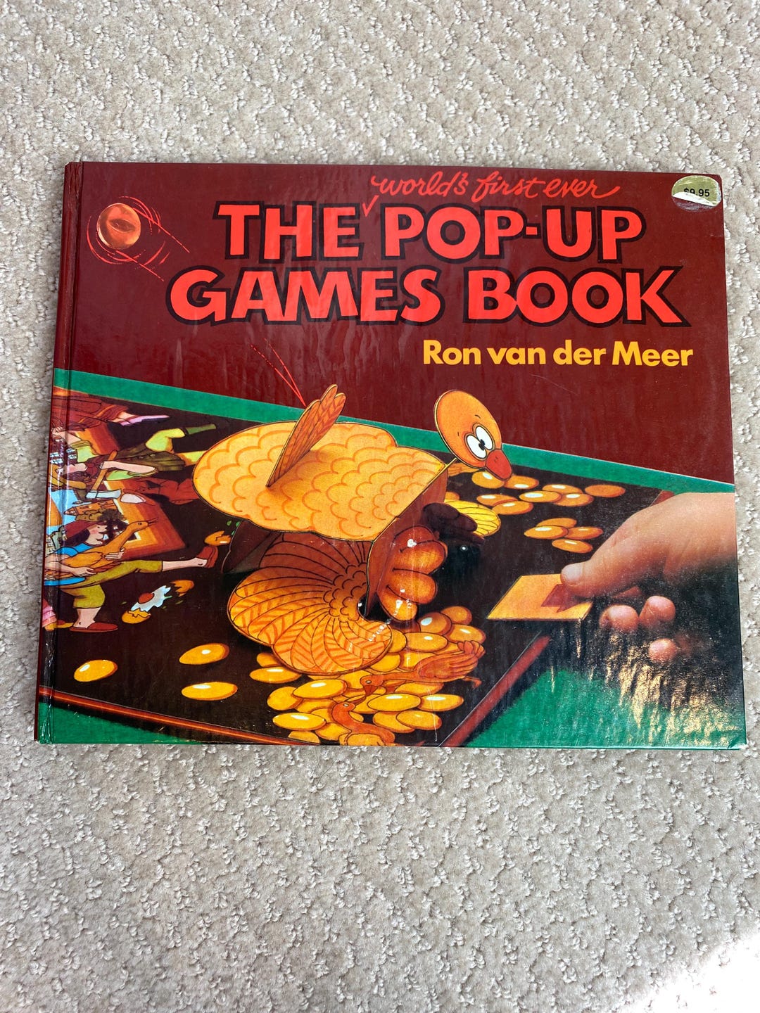 Worlds First Ever Pop up Game Book by Ron Van Der Meer - Etsy