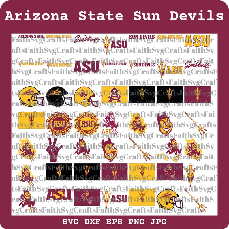 Sun Devils SVG Bundle, Arizona State Football, SVG Bundle, Cricut ...