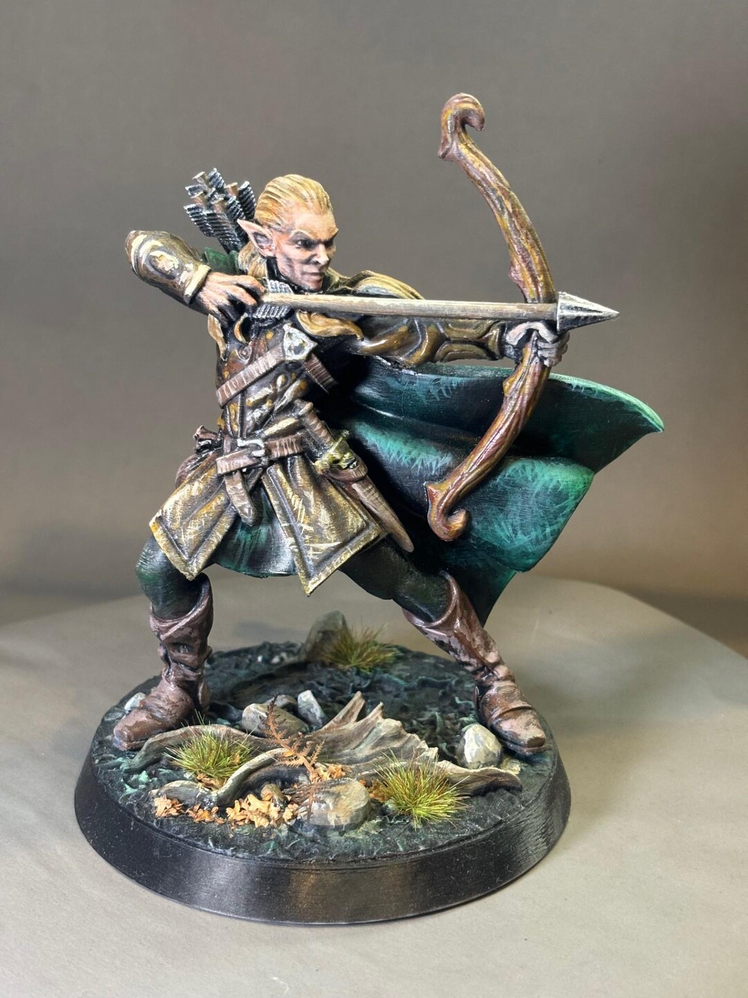 3D Printed Legolas lord of the Rings Fan Art Hand Painted New - Etsy