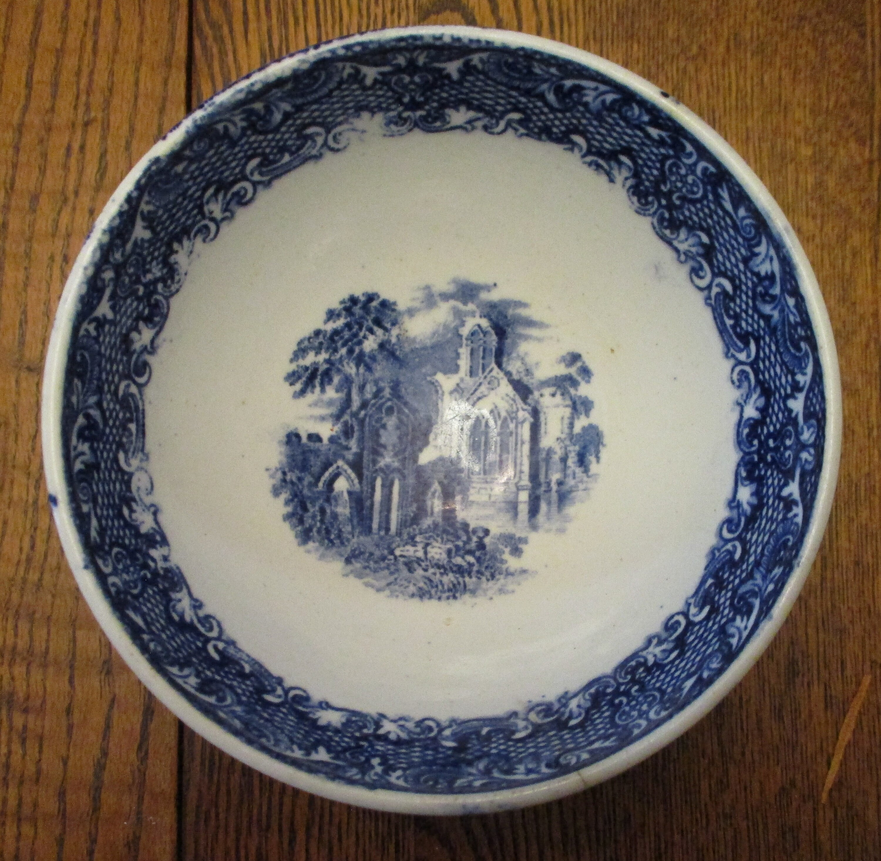 Antique Petrus Regout & Co Maastricht Holland Abbey Pattern Blue-small ...