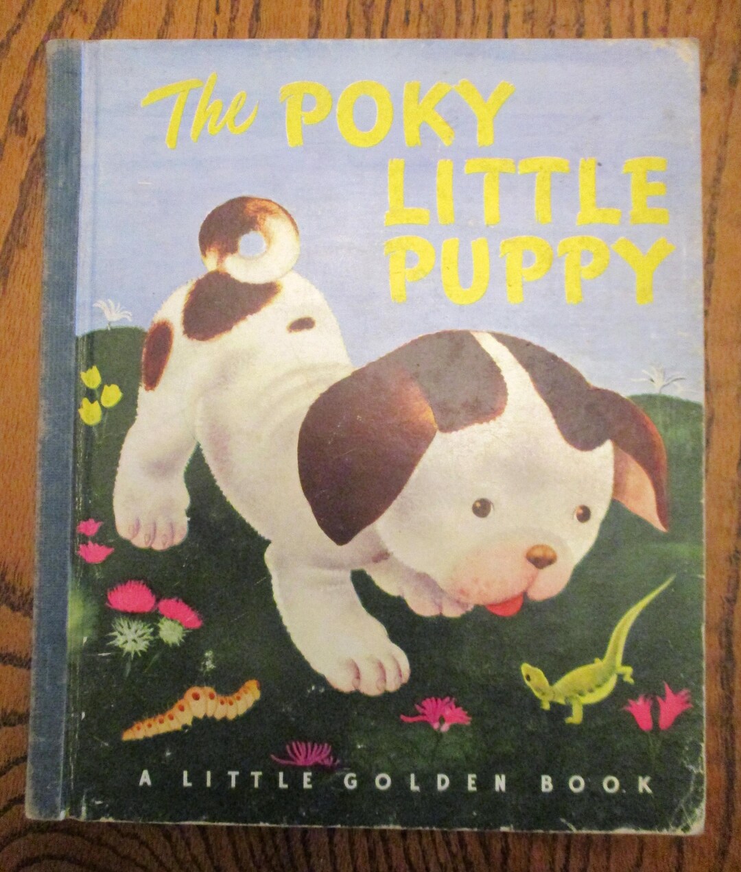 1943 Poky Little Puppy-vintage LITTLE GOLDEN BOOK 8-lowrey/tenggren ...