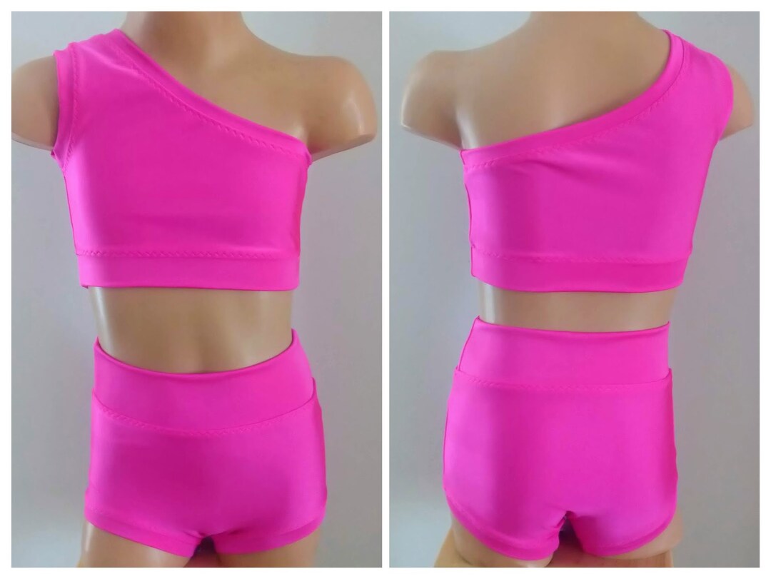 One Shoulder Dance Costume / Dance Base Costume / Dance Top - Etsy