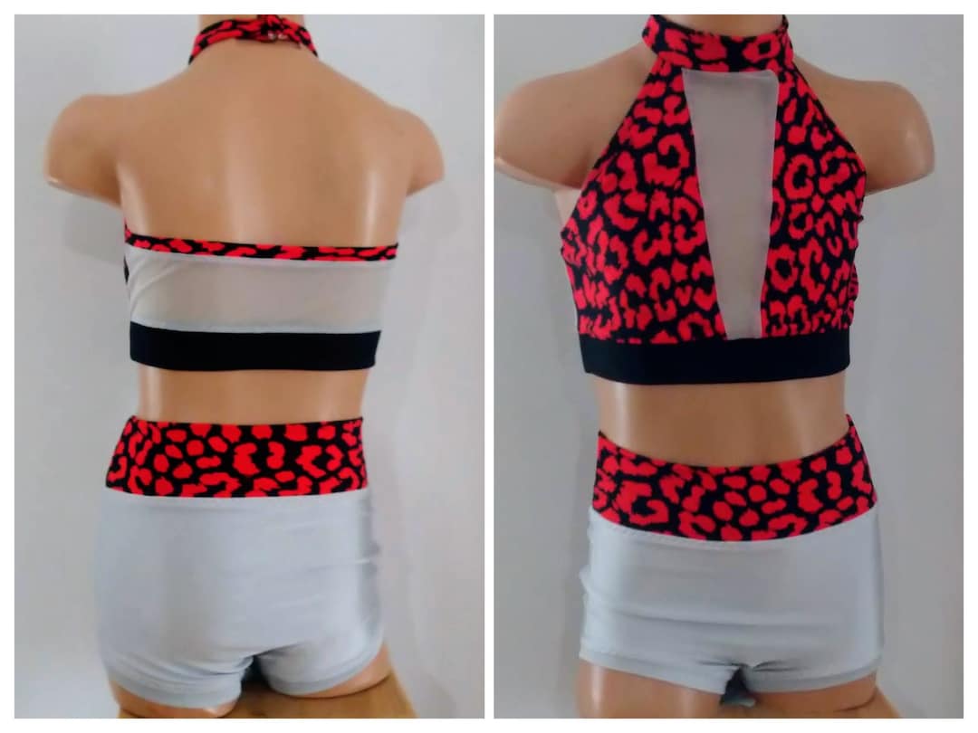 Cheetah Dance Costume -dance Base Costume - Animal Costume - Dance ...