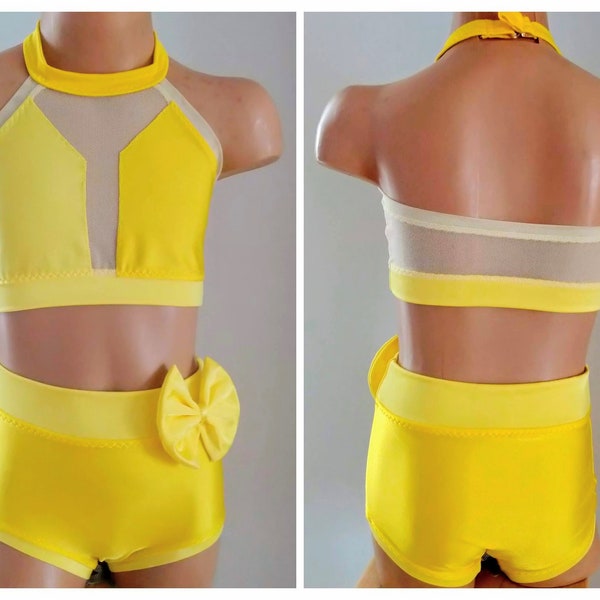 Yellow Dance Costume - Etsy