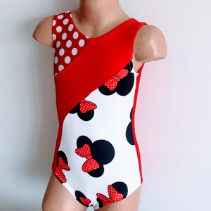 Minnie Mouse Leotard Toddlers Girls Minnie Mouse Gymnastics Leotard ...