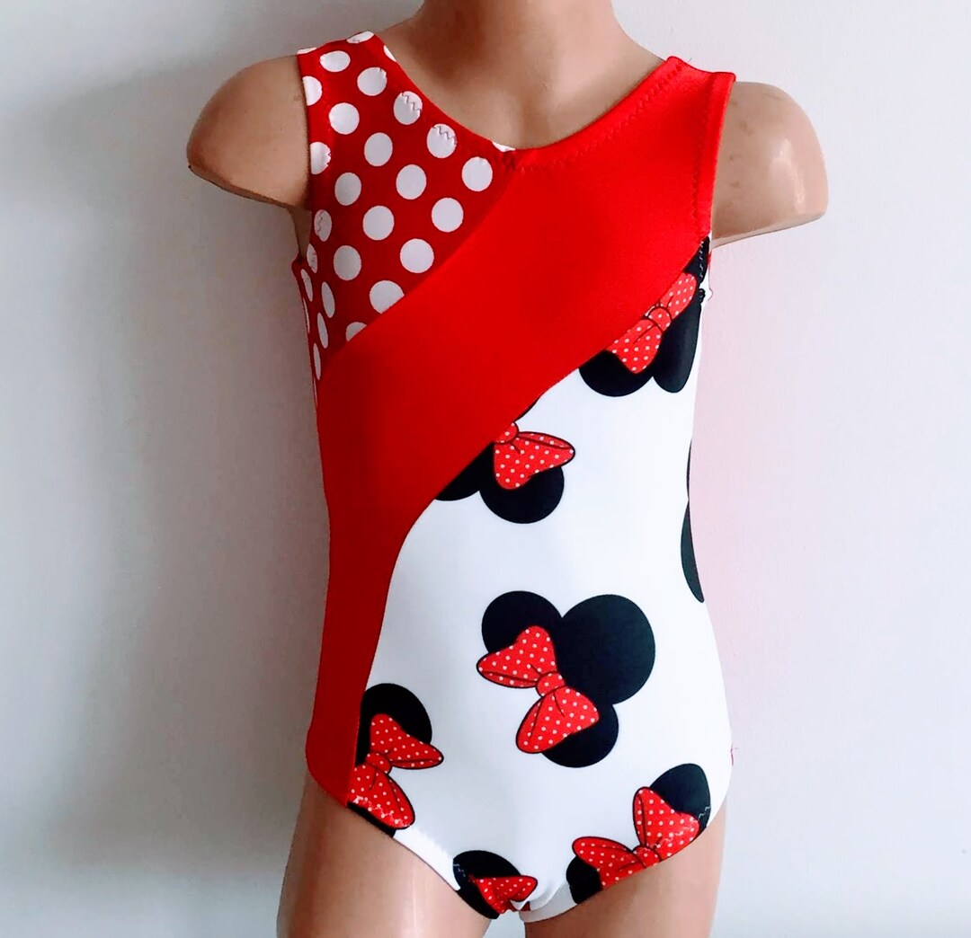 Minnie Mouse Leotard. Toddlers Girls Minnie Mouse Gymnastics Leotard ...