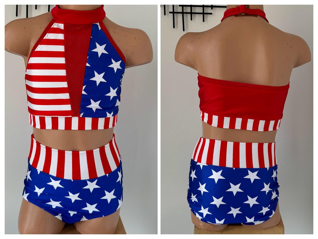 Patriotic Dance Costume -patriotic Dance Base Costume - Dance ...