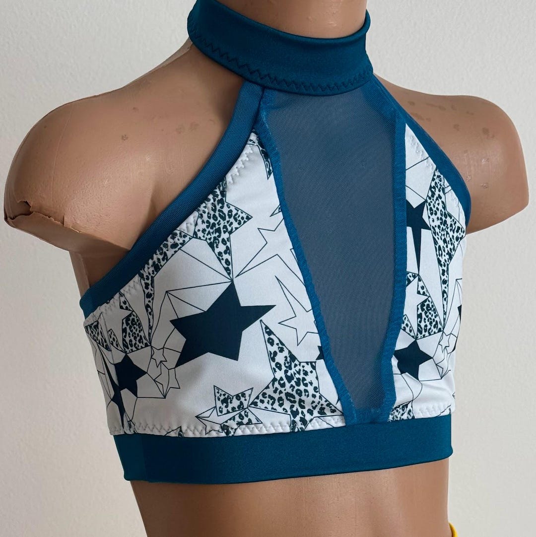 Dance Top - Starburst Dance Convention Outfit - Dance Audition Costume ...