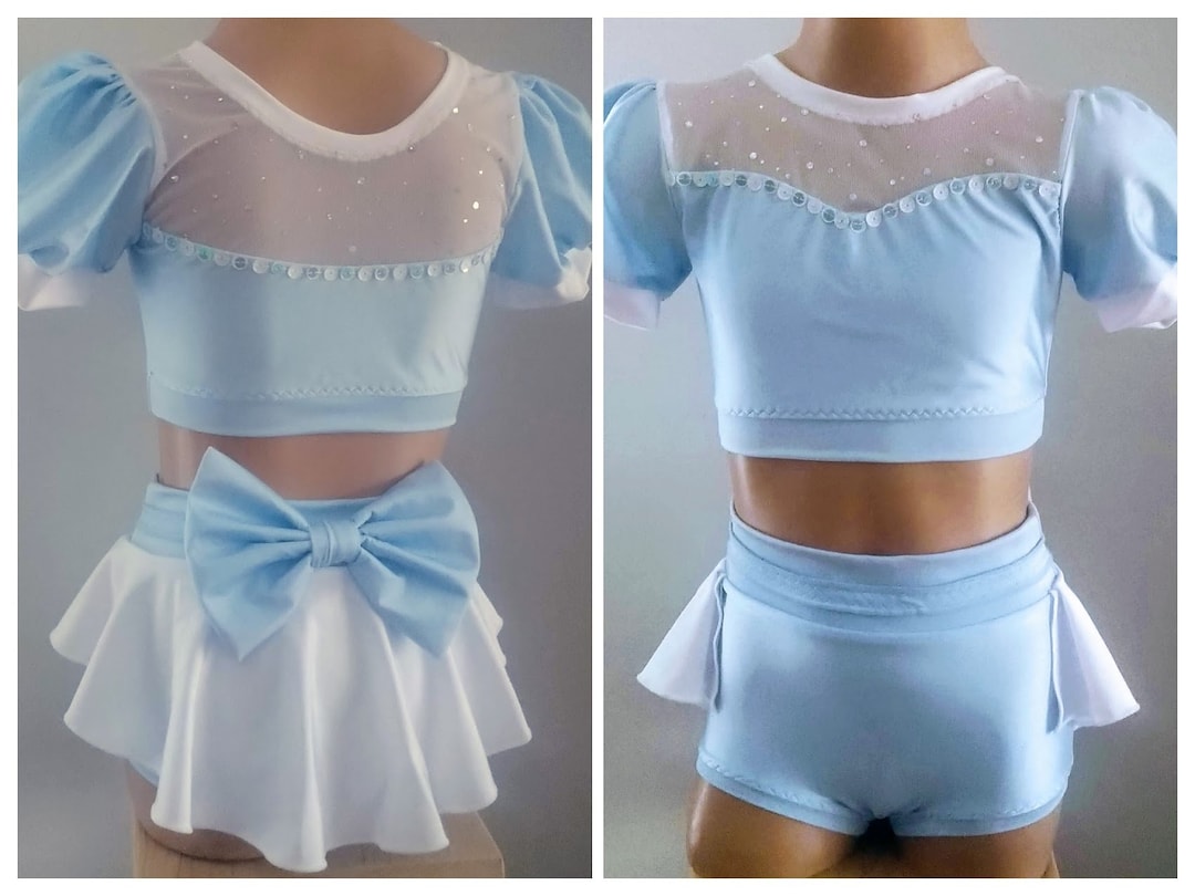 Cinderella Inspired Performance Costume Cinderella Dance Costume ...