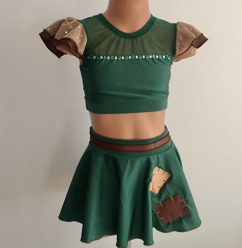 Scarecrow Inspired Dance Costume -wizard of Oz Scarecrow Performance ...