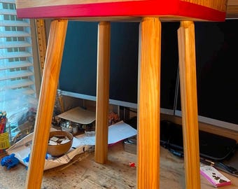 Flat Pack Side Table, Stool, Flat Pack Furniture, Wood Stool, Step ...