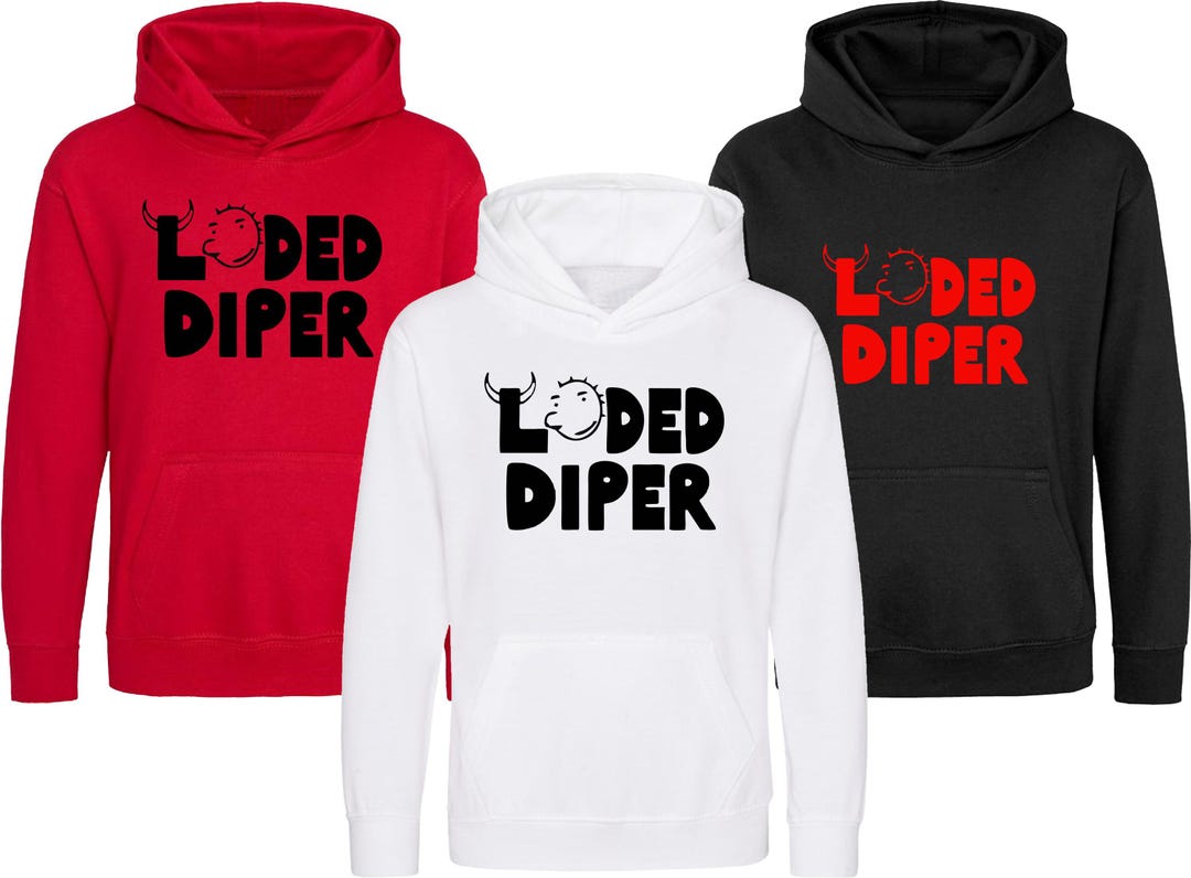 Loded Diper Hoodie, Diary of a Wimpy Kid Pullover, Rodrick Rules Top ...