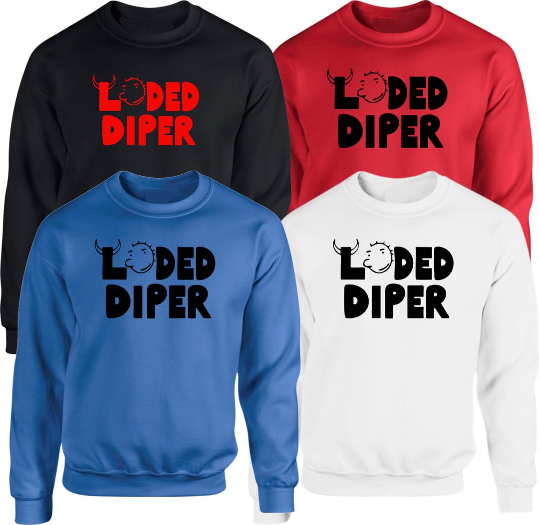 Loded Diper Jumper, Diary of a Wimpy Kid Sweatshirt, Rodrick Rules Top ...