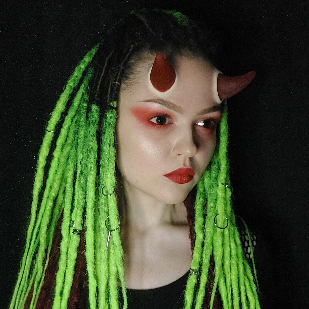 Devil Horn Prosthetic Pair, SFX Makeup Costume Accessory, Monster ...