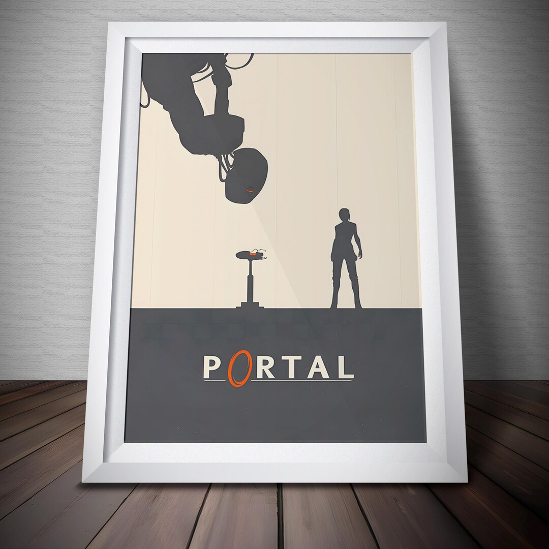 Portal Poster | Video Game Poster | Premium Quality Print | Gaming ...