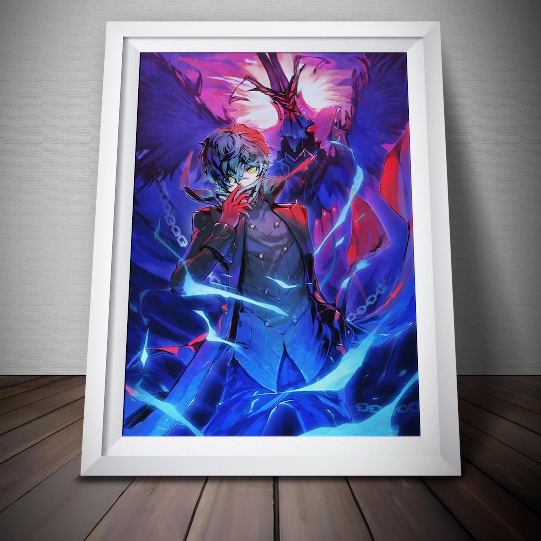 Persona 5 Poster | the Protagonist Poster | Premium Quality Print ...