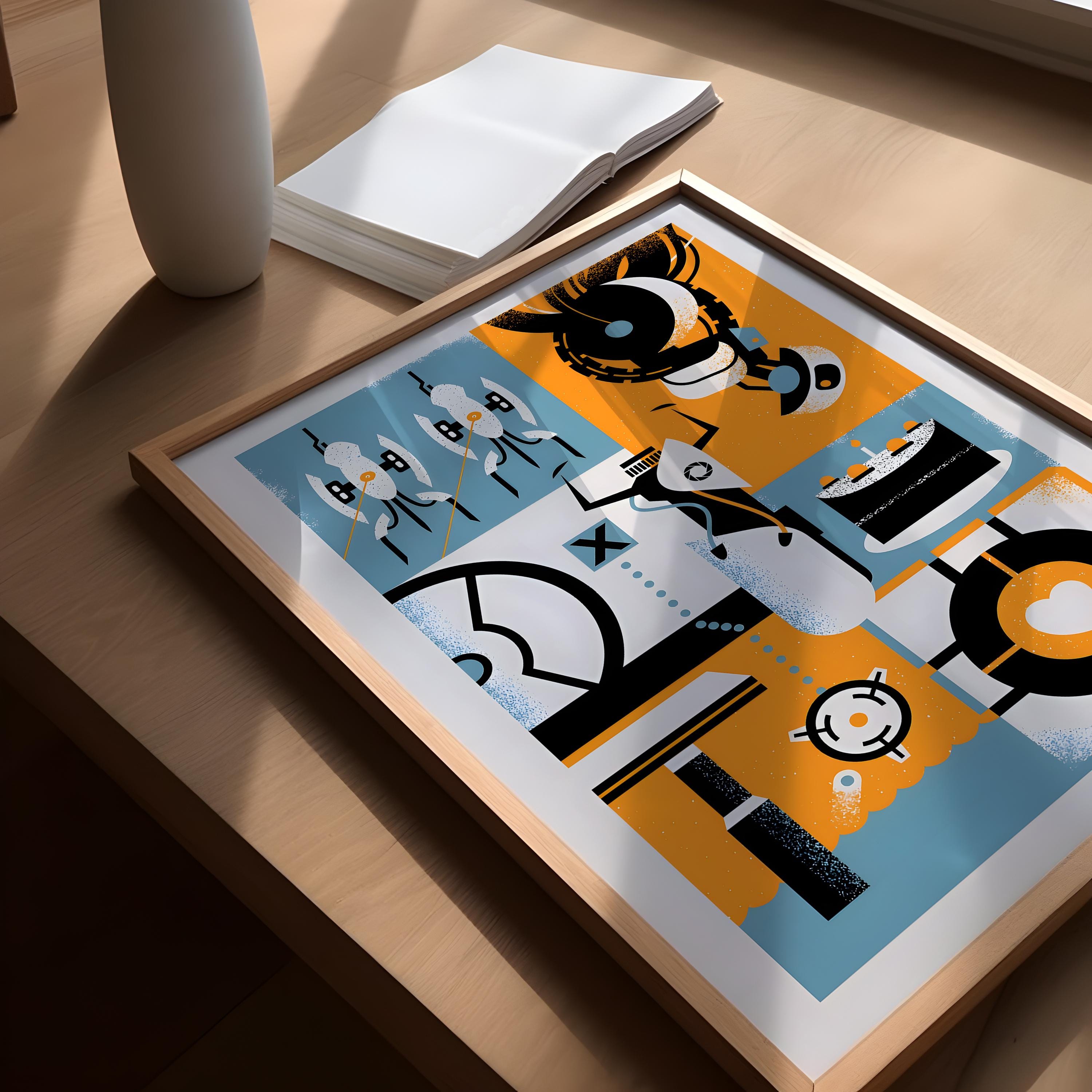 Portal Poster | Video Game Poster | Premium Quality Print | Gaming ...