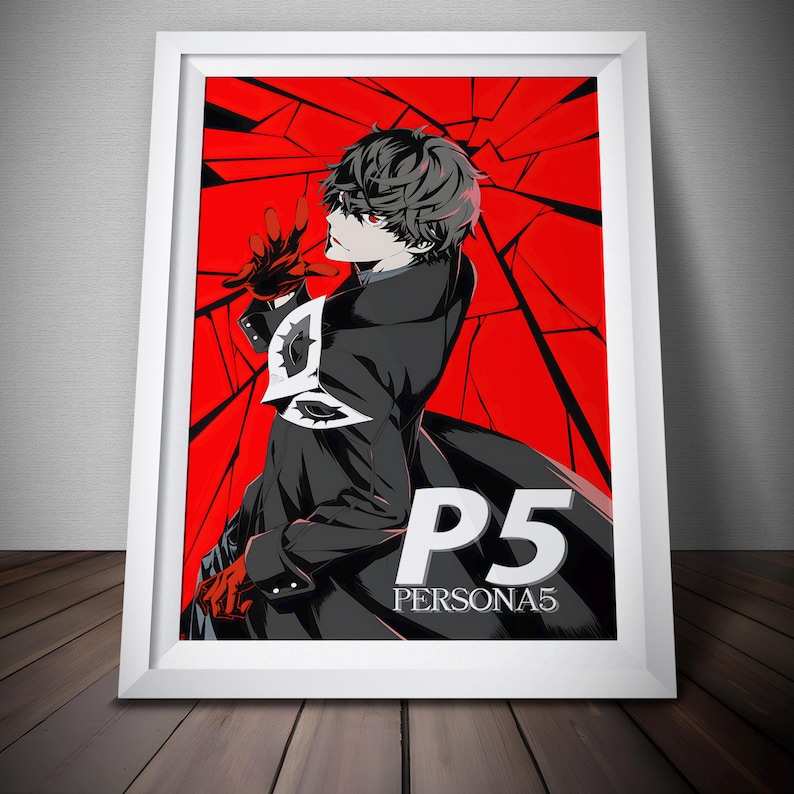 Persona 5 Poster | the Protagonist Poster | Premium Quality Print ...